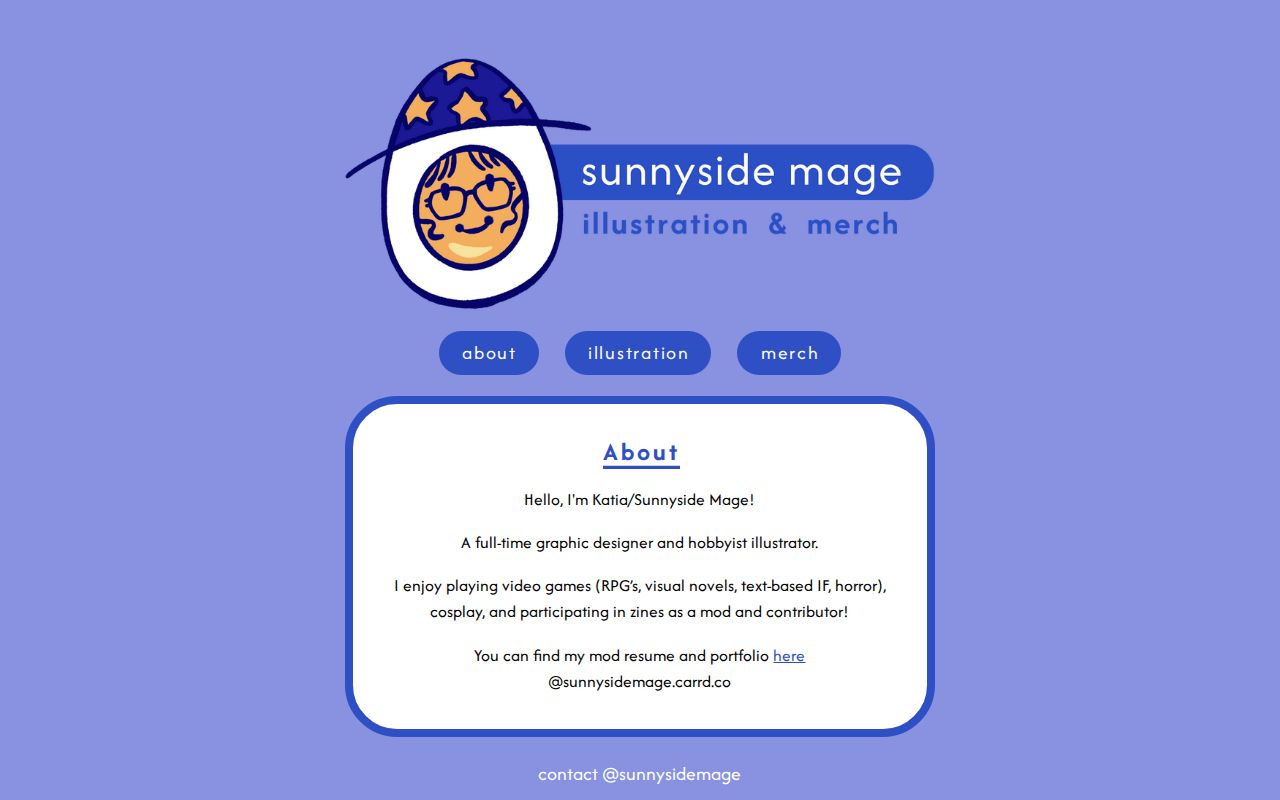 Sunnyside Mage Art Portfolio